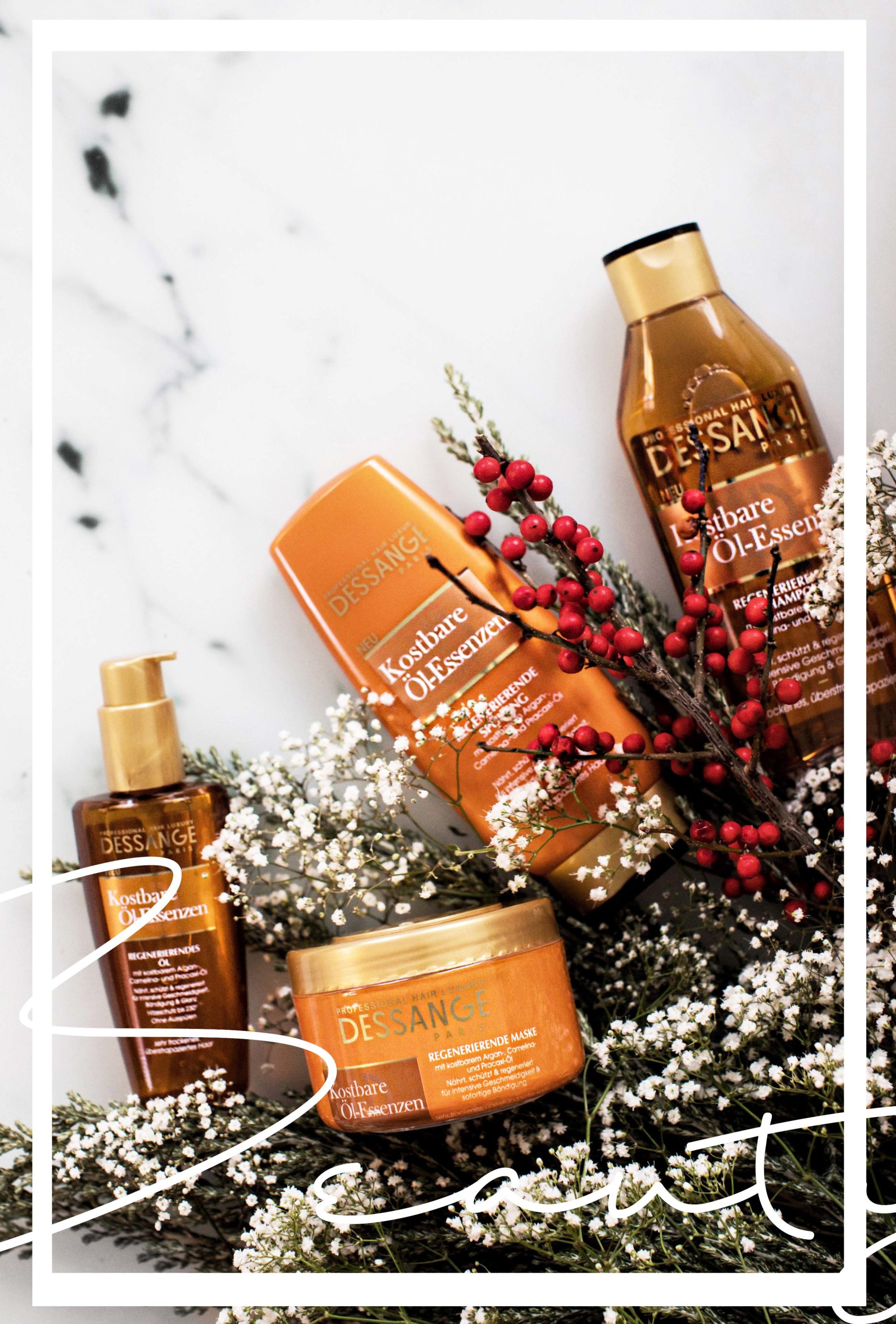 Dessange professional hair luxury kostbare Öle - Testergebnisse